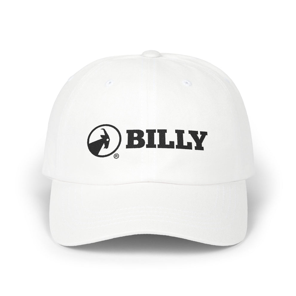 BILLY Classic Cap (Black Horizontal Logo - Embroidery) — AVAILABLE IN ...