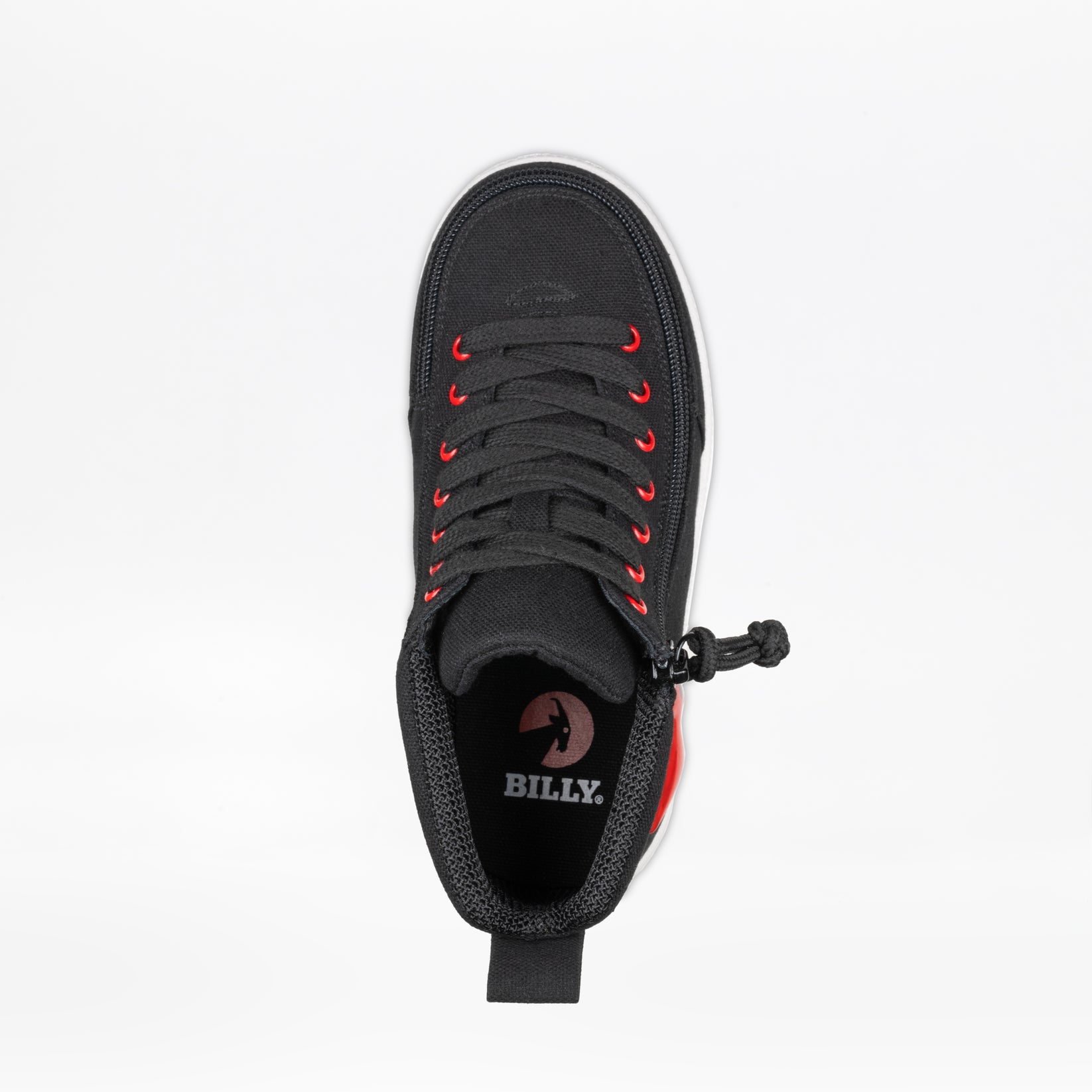 Black/Red Light Ups BILLY Classic D|R High – BILLY Footwear