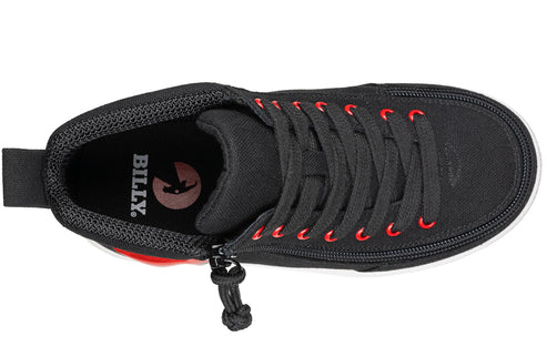 Black/Red Light Ups BILLY Classic D|R High Tops – BILLY Footwear
