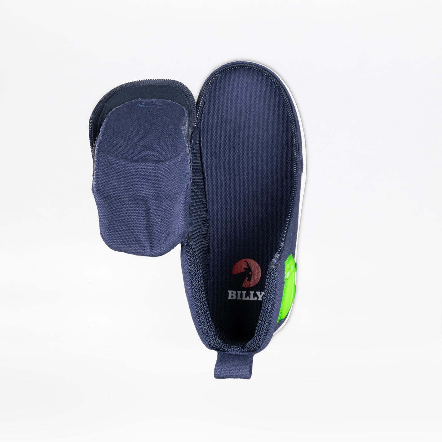 Navy/Green Light Ups BILLY Classic D|R High – BILLY Footwear