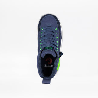 Navy/Green Light Ups BILLY Classic D|R High – BILLY Footwear