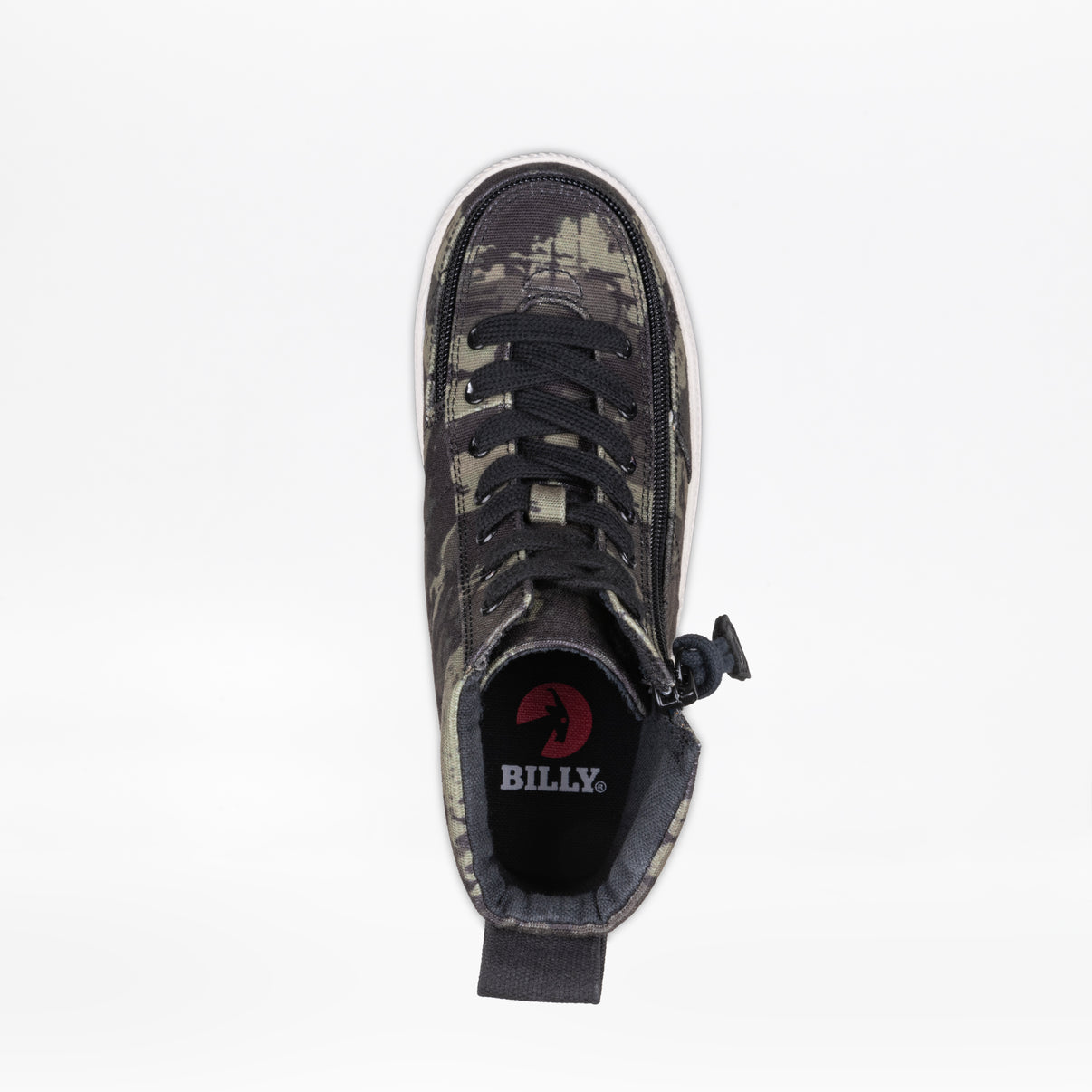 Camo/White BILLY Classic Lace High – BILLY Footwear