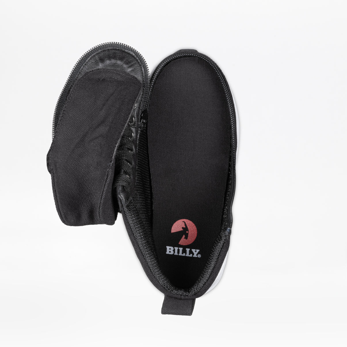 Black BILLY Goat Classic High Top AFO-Friendly Shoes – BILLY Footwear