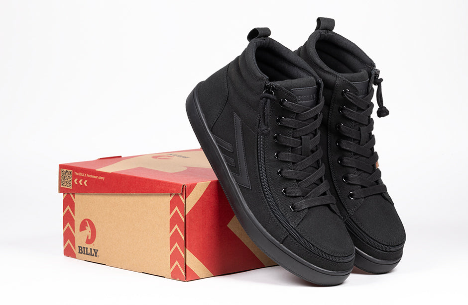 Men's Black to the Floor BILLY CS High Tops – BILLY Footwear