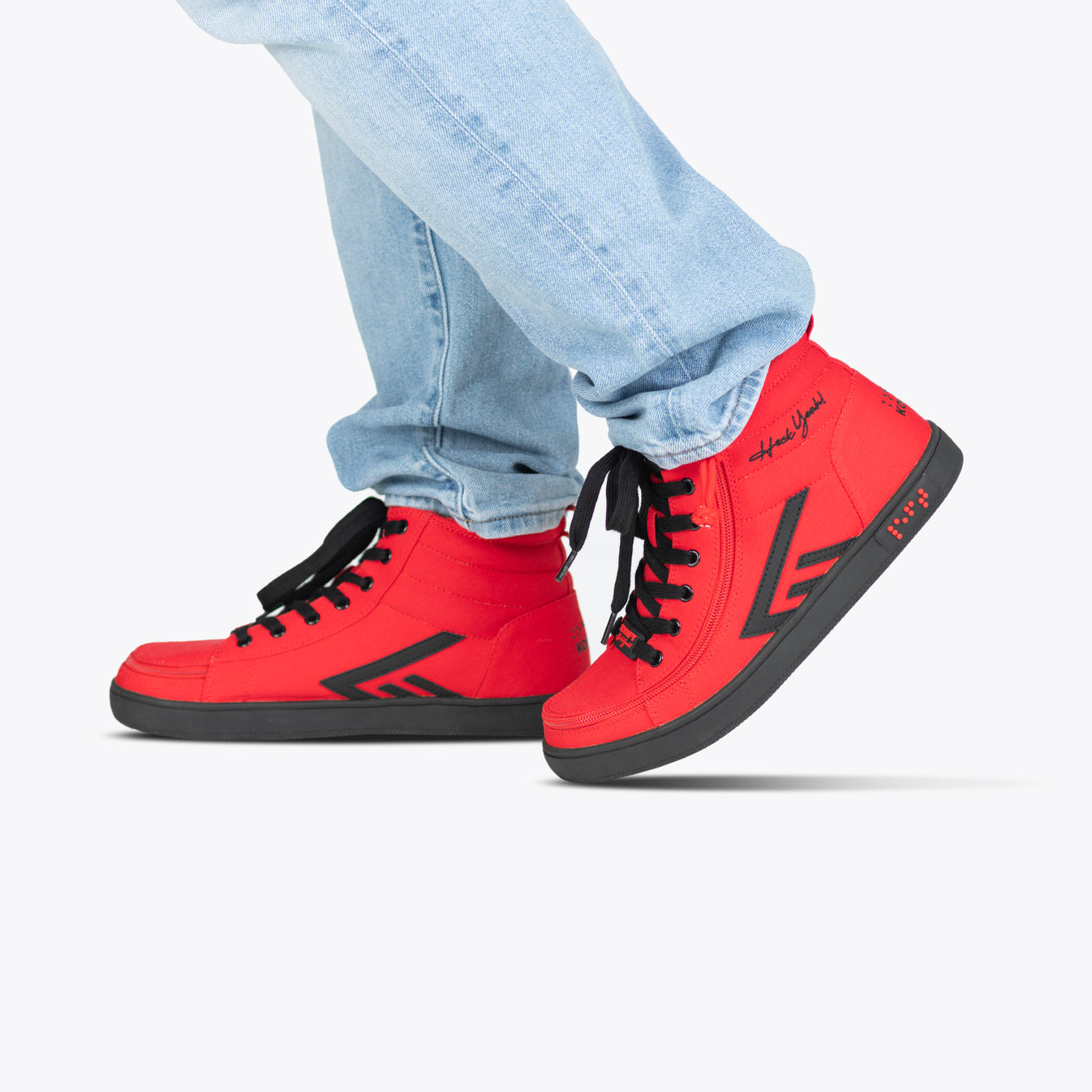 Men's Kodify Red BILLY CS High – BILLY Footwear