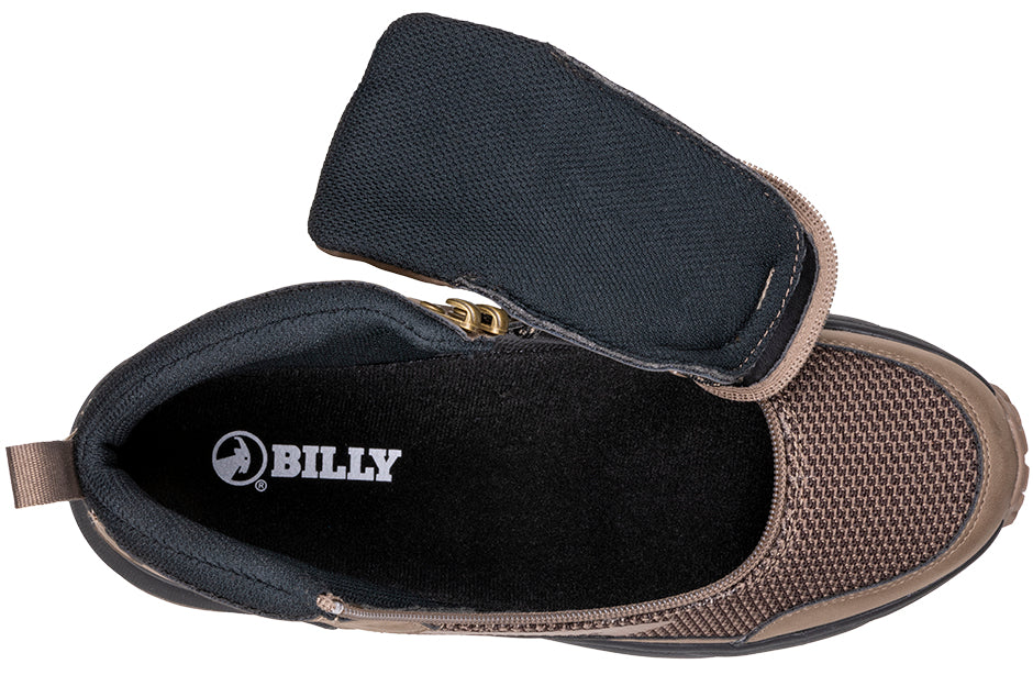 Men's Taupe BILLY Inclusion Trail Boots – BILLY Footwear