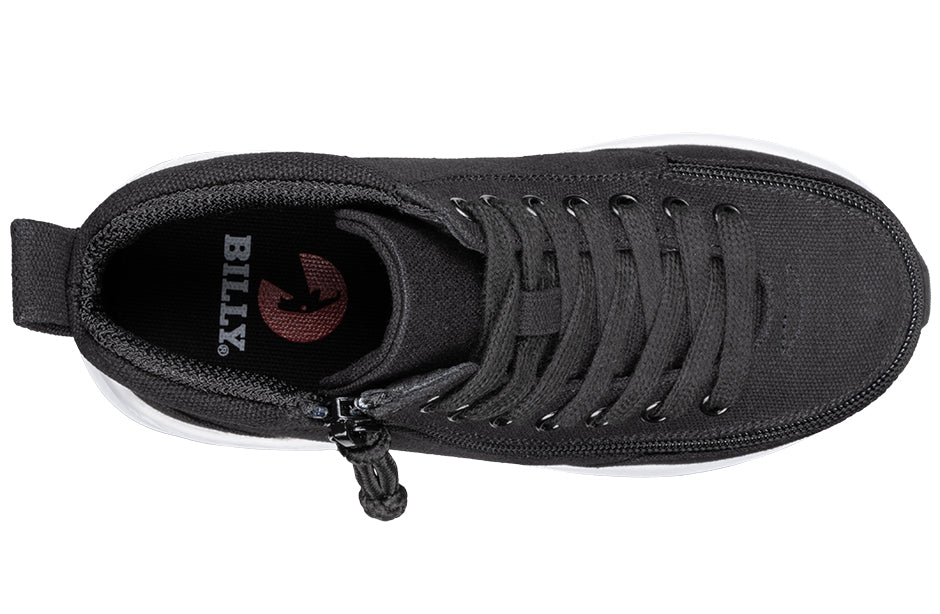 Black BILLY Goat Classic High Top AFO-Friendly Shoes – BILLY Footwear
