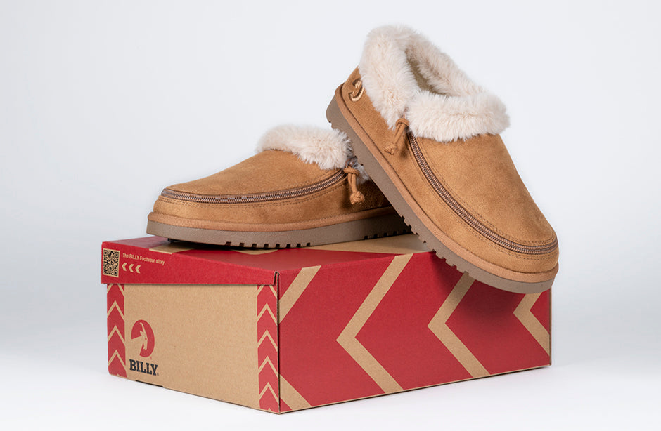 Women's Chestnut BILLY Cozy Slippers – BILLY Footwear