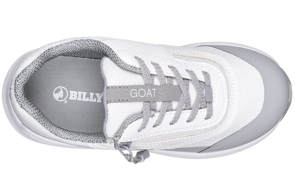 White BILLY Goat AFO-Friendly Shoes – BILLY Footwear